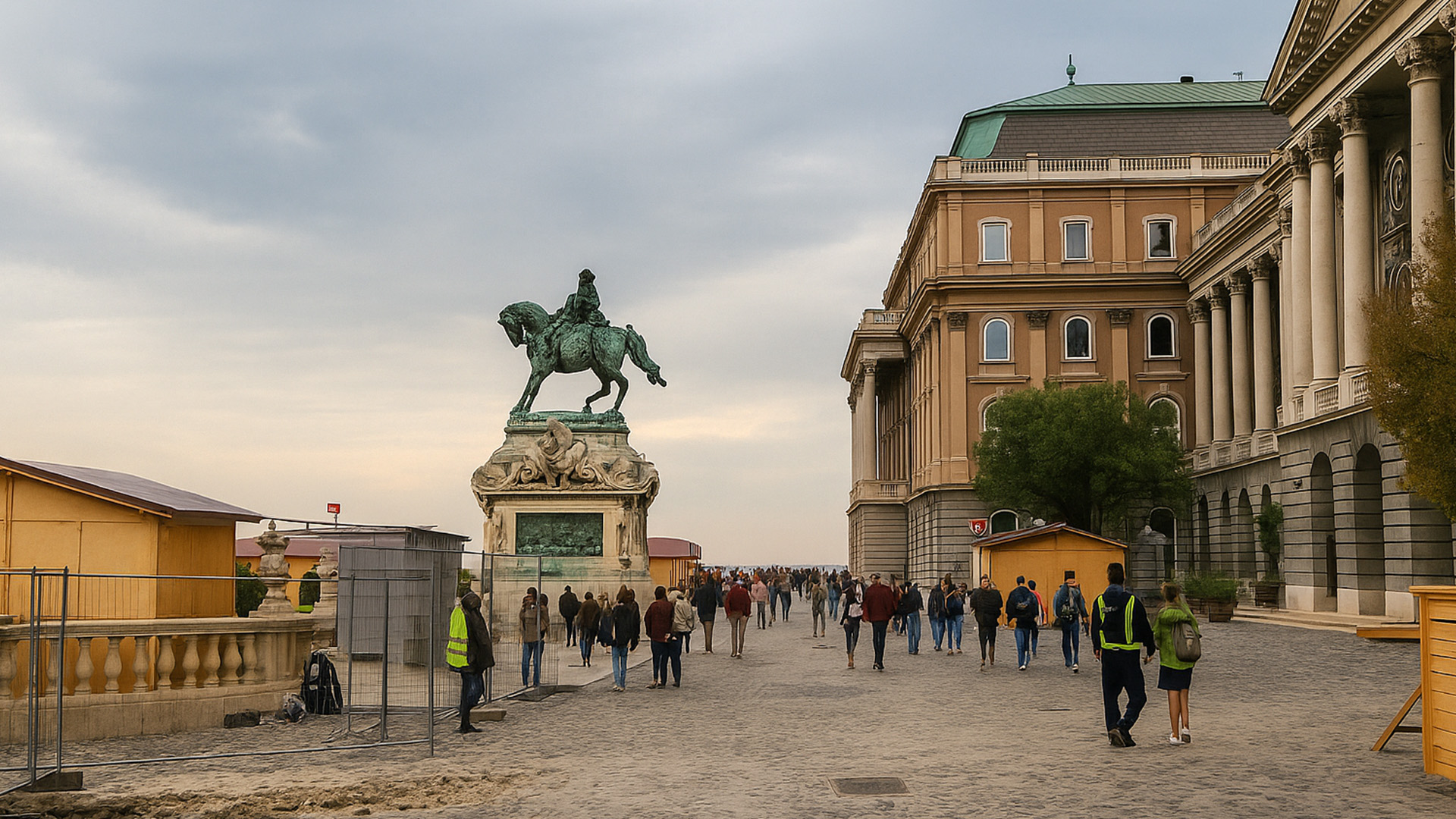 Exploring Buda Castle’s hidden corners