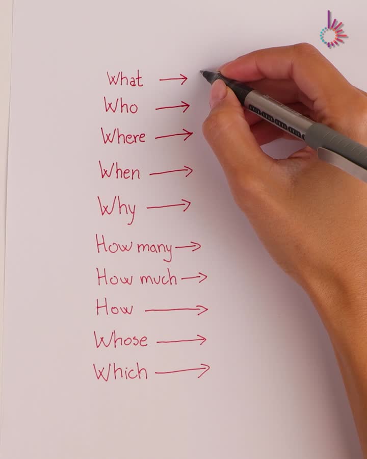 How to use question words