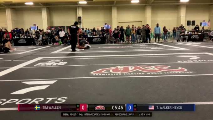 Tim Wallen vs T Walker Heyde 2025 ADCC Charlotte Open