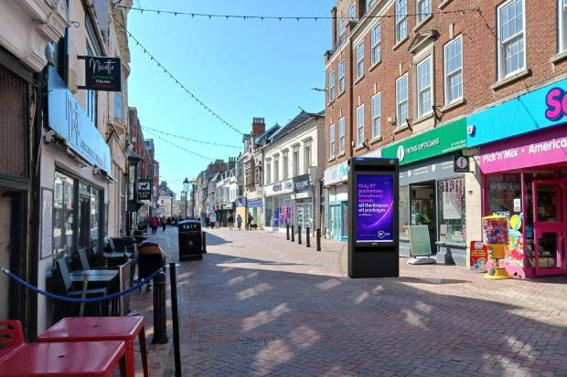 Another BT 'street hub' proposed for town centre