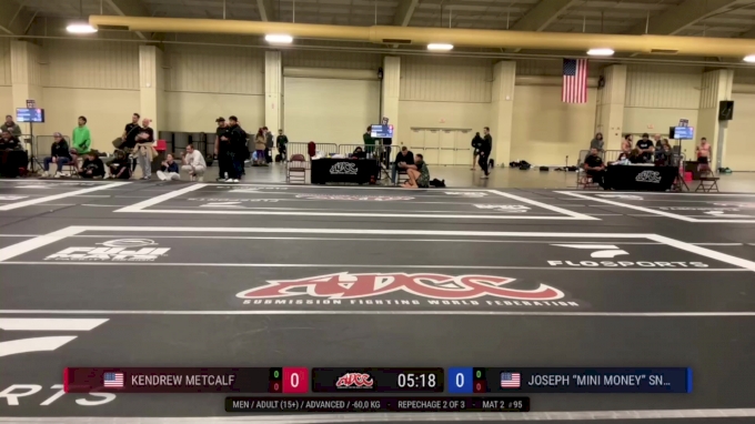 Kendrew Metcalf vs Joseph "Mini Money" Snyder 2025 ADCC Charlotte Open
