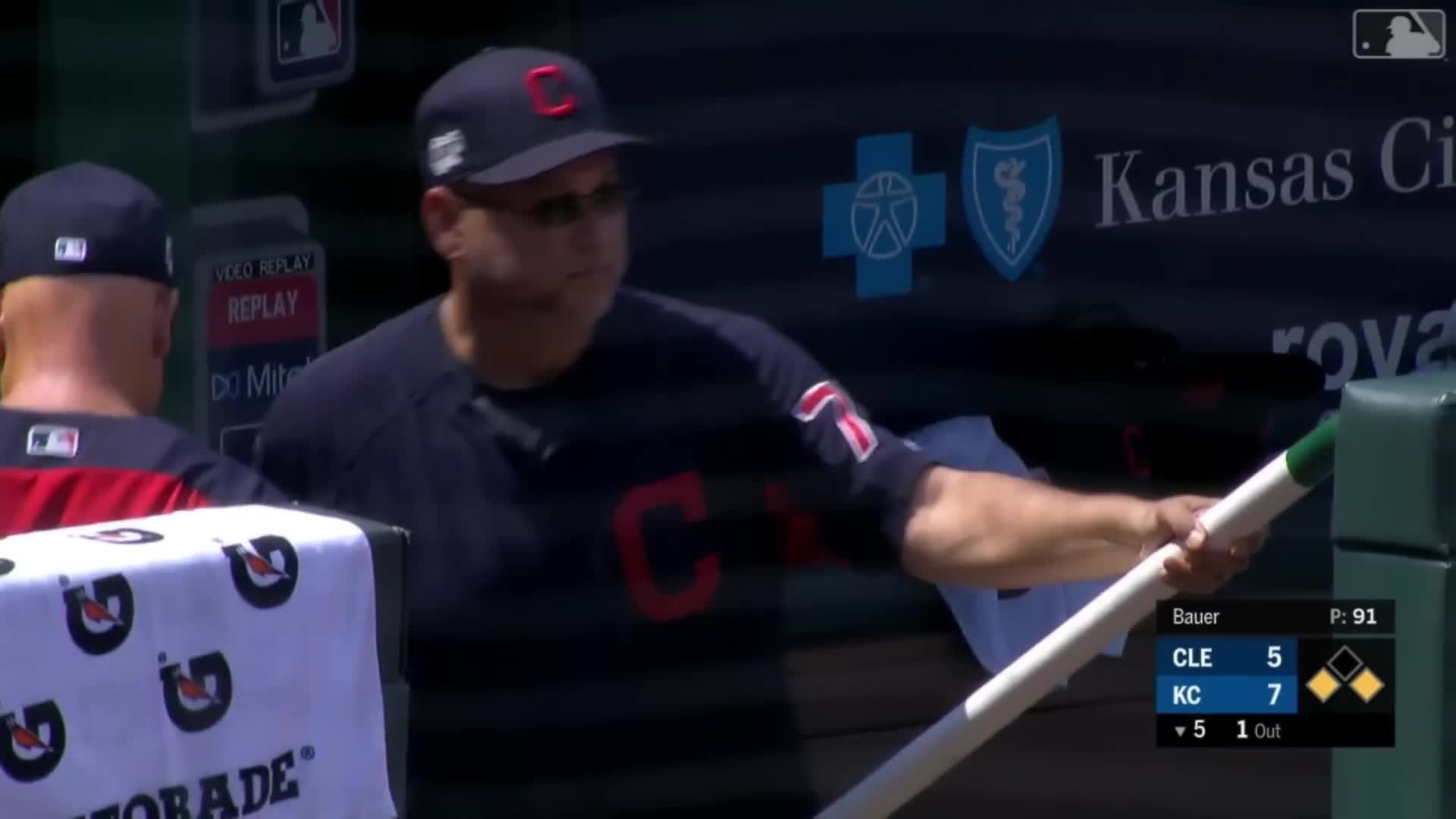 The time Trevor Bauer made the hardest throw ever measured on an MLB field
