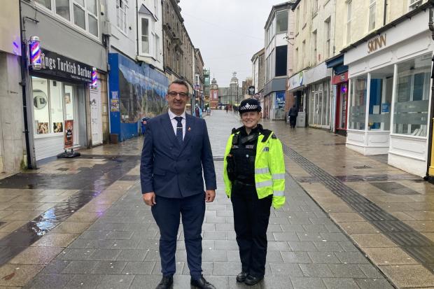Winter of action rolled out to busy festive hotspots in North Wales