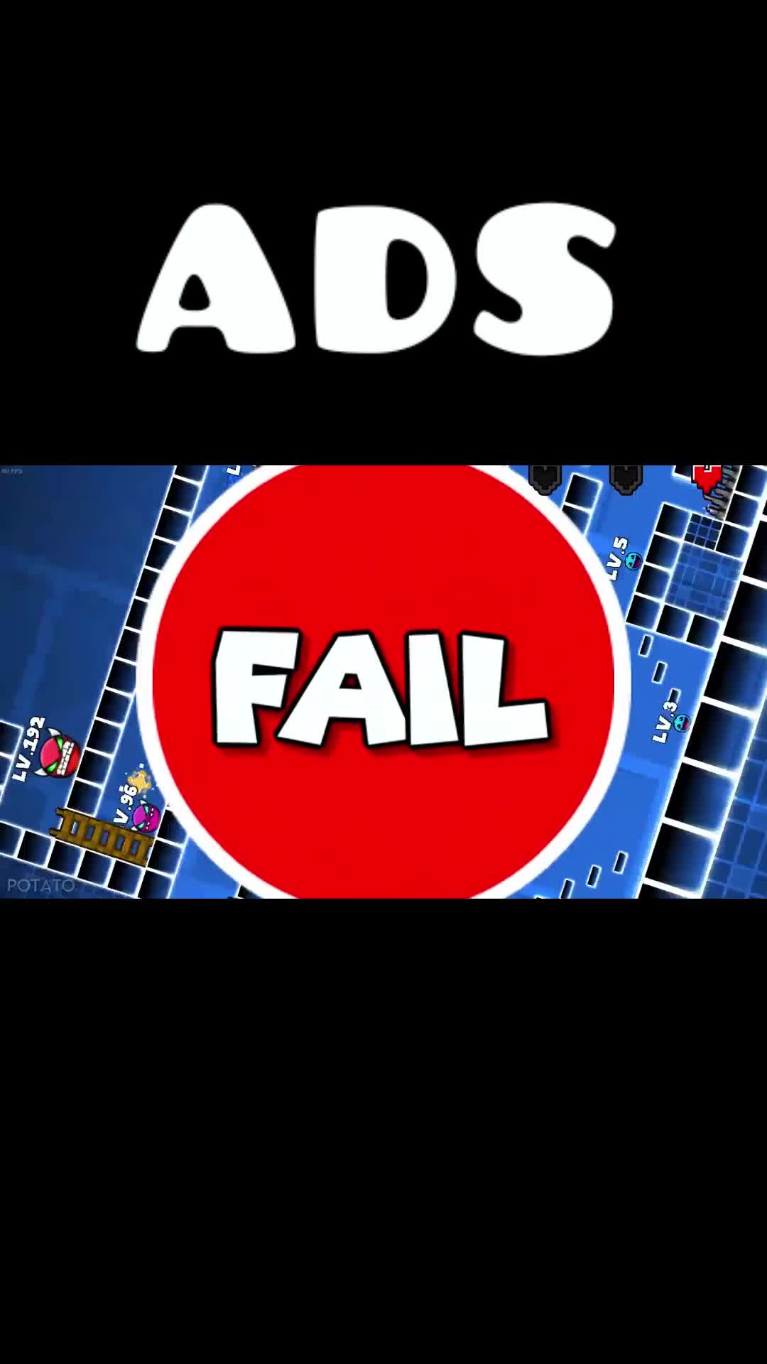 Geometry Dash ADS #shorts