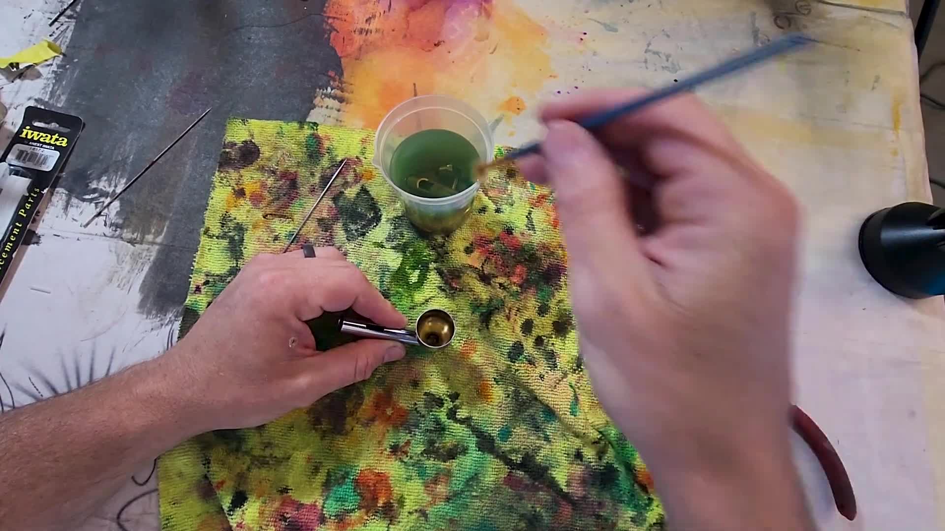 The best way to take airbrush apart, clean, and get it back together ...