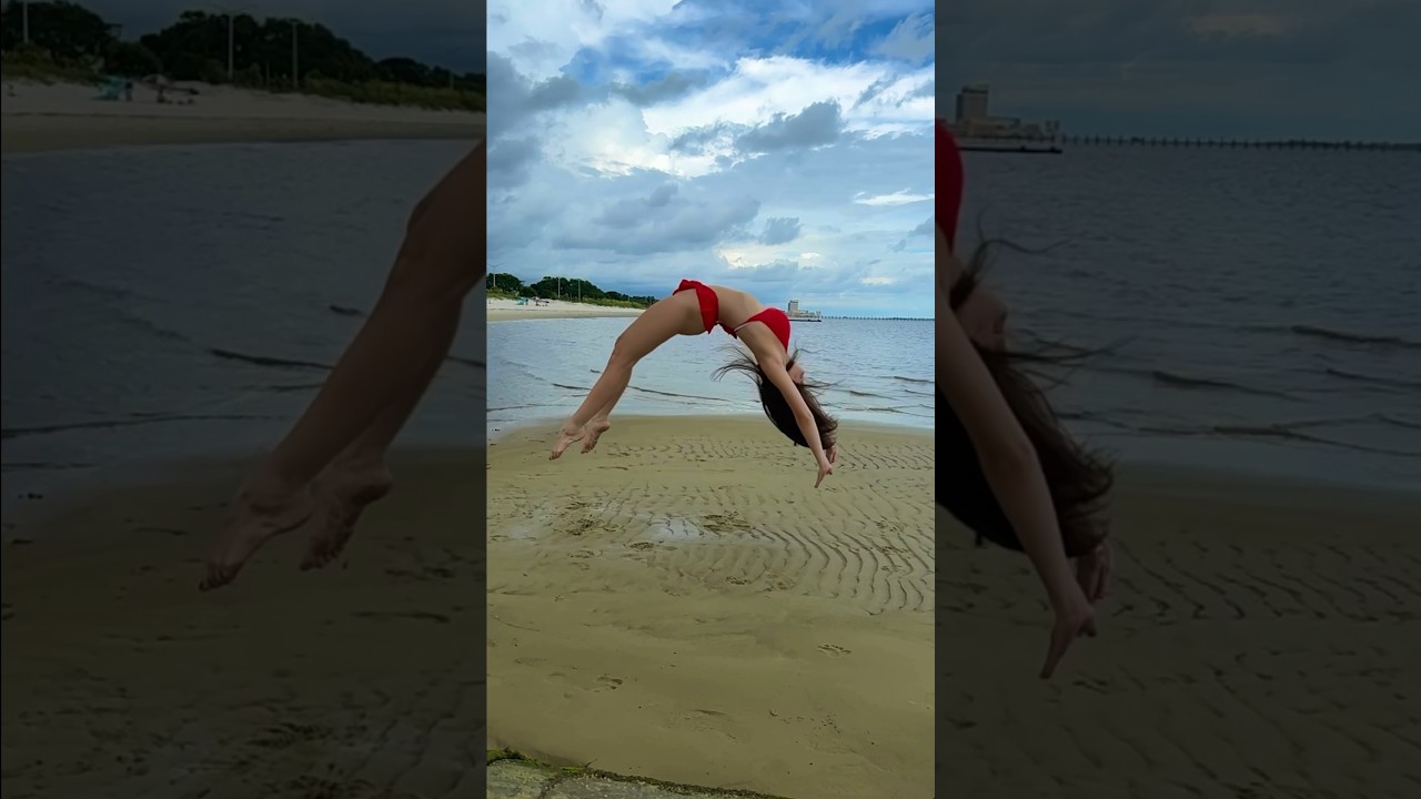 Flipping Friday stunts with Rachel Pizzolato