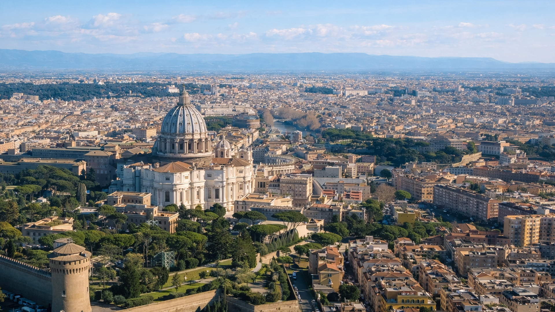 The heart of Vatican City
