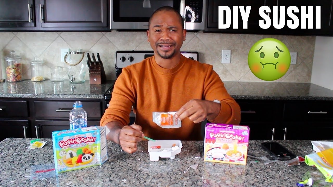 I tried making edible food out of candy