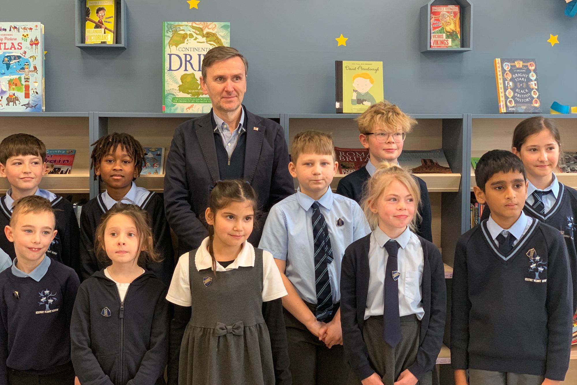 Pupils get a lesson in democracy from Peterborough MP as part of UK ...