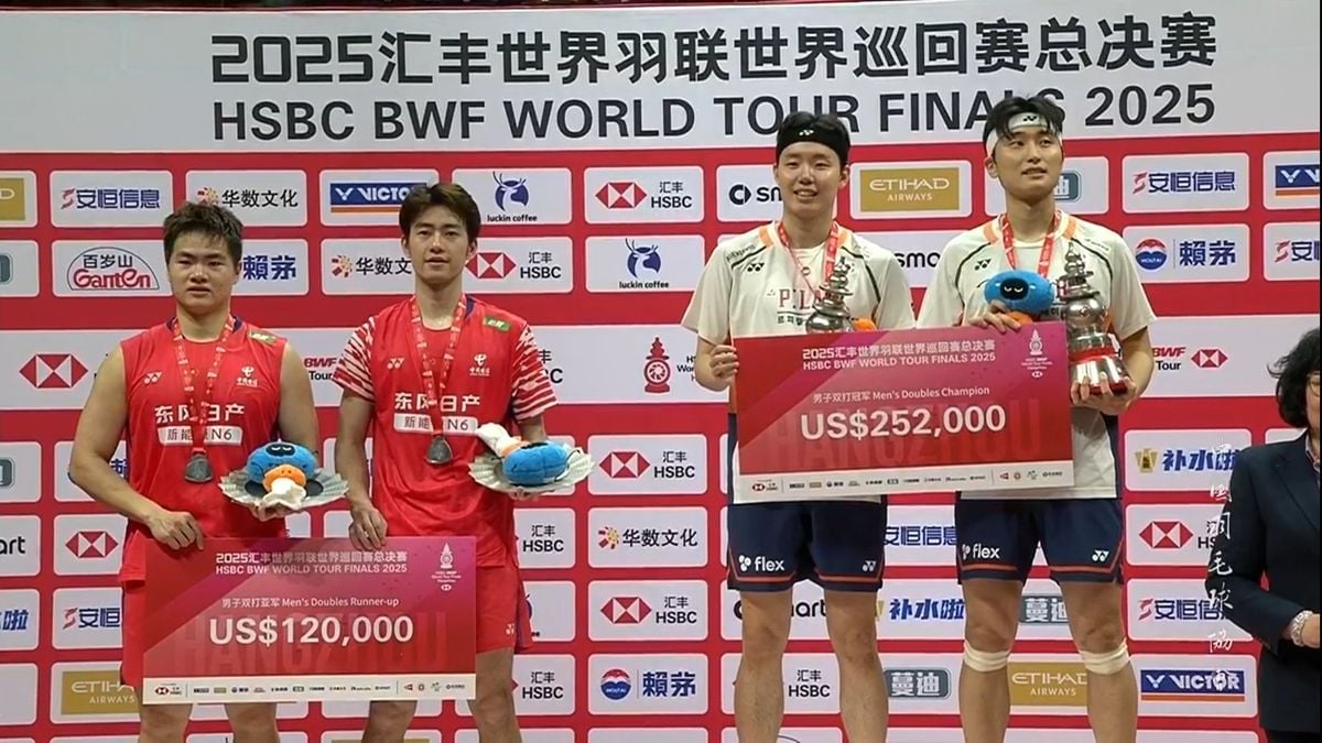 Hasil final BWF World Tour Finals 2025: Kim/Seo bungkam Liang/Wang di ...