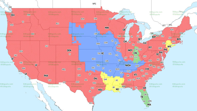 NFL Week 16 coverage maps: Which games are Fox, CBS broadcasting?