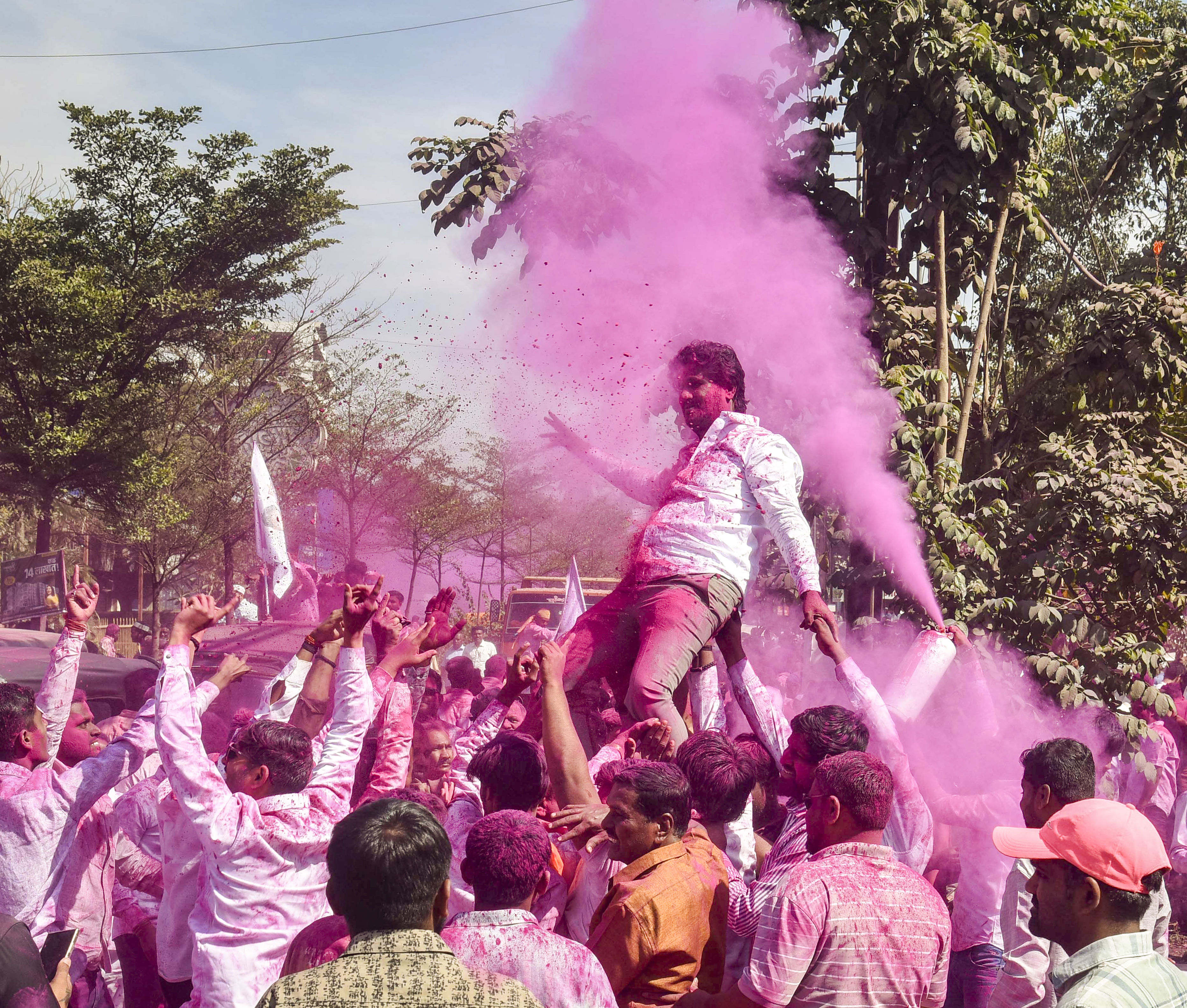 Fought local body polls on development plank, results victory of team ...