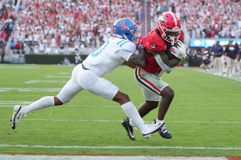 Georgia loses 39-34 against Ole Miss in Sugar Bowl; highlights, stats