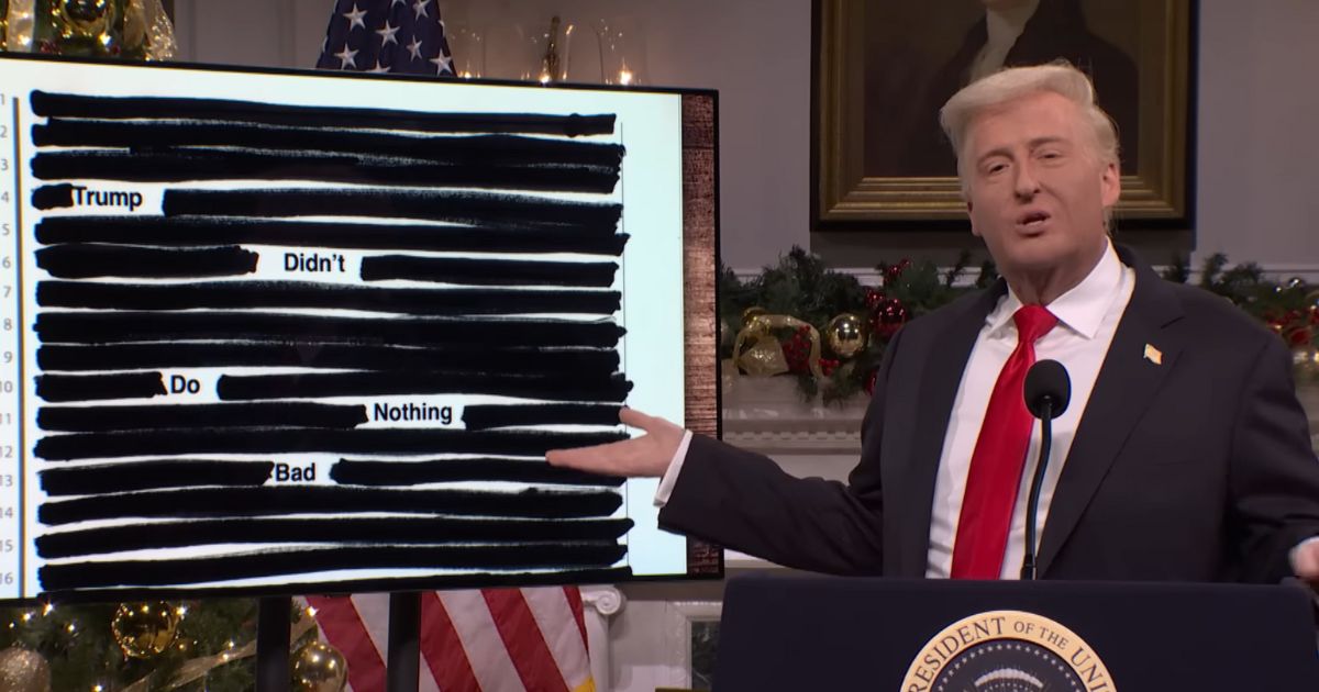 Trump didn't do nothing bad — SNL cold open takes a dig at redacted ...