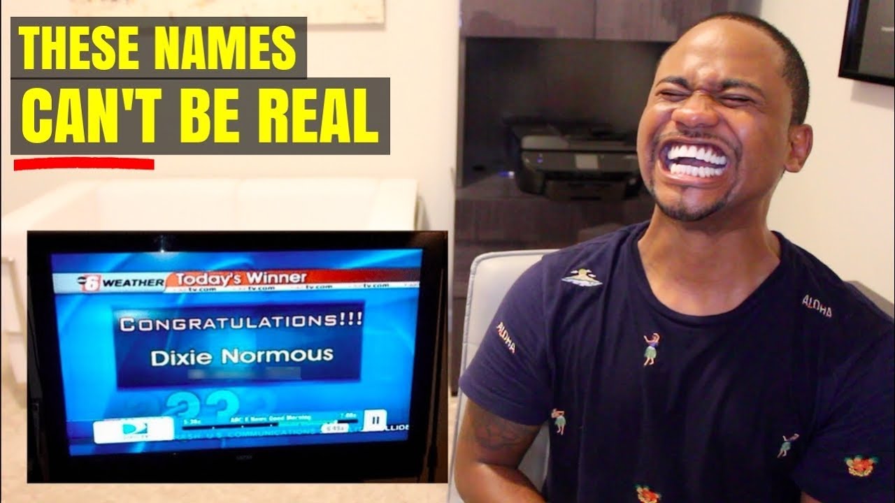 Top 70 funniest names in the world