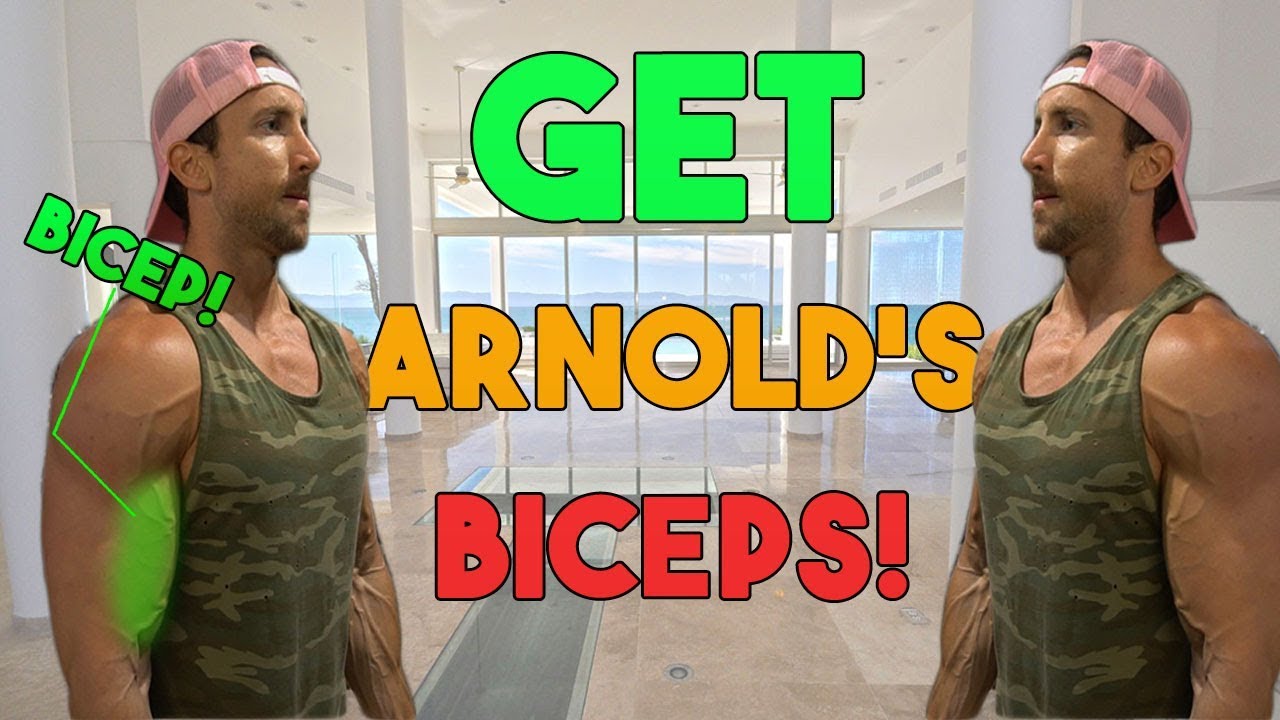 Try seven bicep exercises inspired by Arnold Schwarzenegger