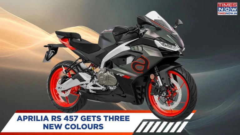 Aprilia RS 457 gets three new colours at India Bike Week 2025, launch ...