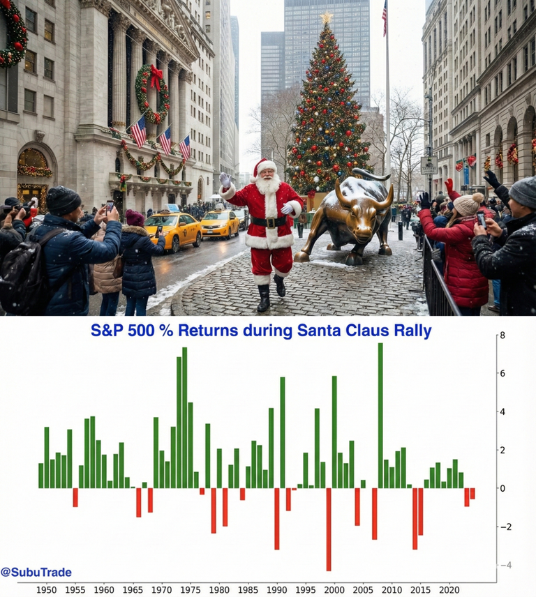 Conditions looking good for the Santa Claus rally