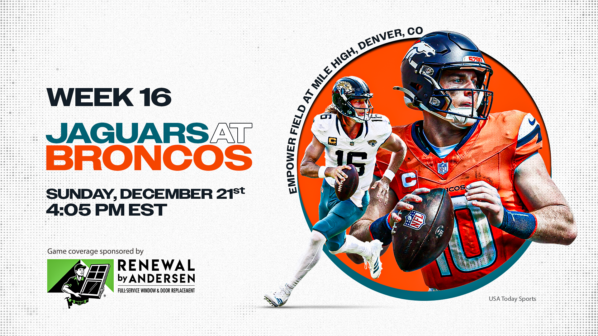 What TV channel is Jaguars vs. Broncos on today? Time, TV schedule for ...