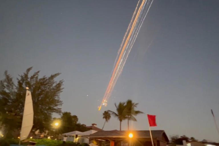 Elon Musk SpaceX rocket explosion put three airliners at risk of disaster