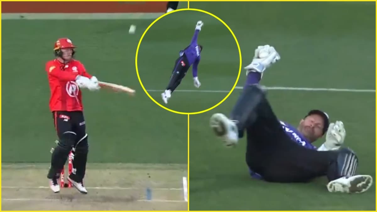 37 साल के Matthew Wade ने करिश्मे को दिया अंज़ाम, सुपरमैन बनकर विकेट के ...