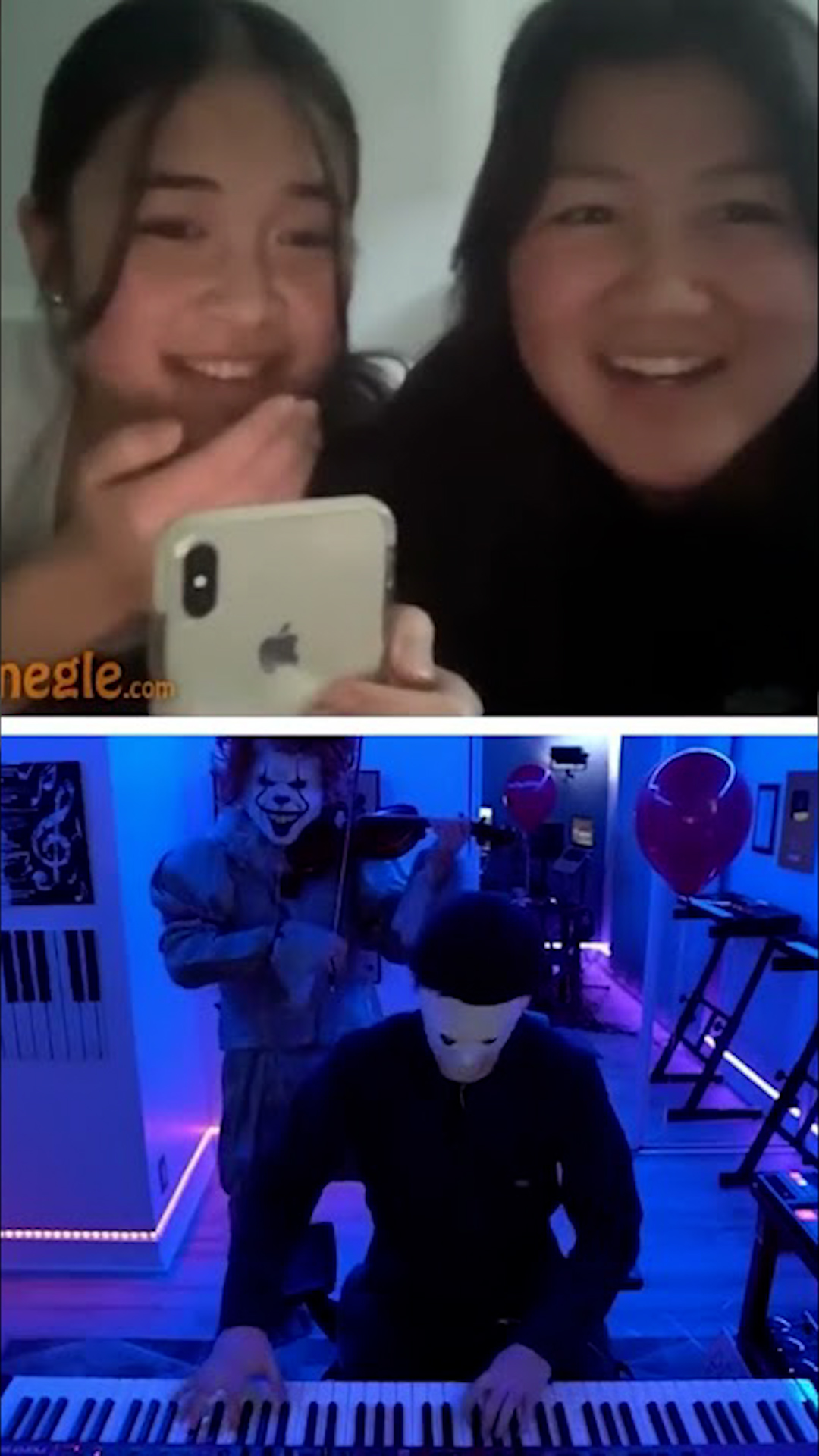 Girls react to live violin cover of The Weeknd