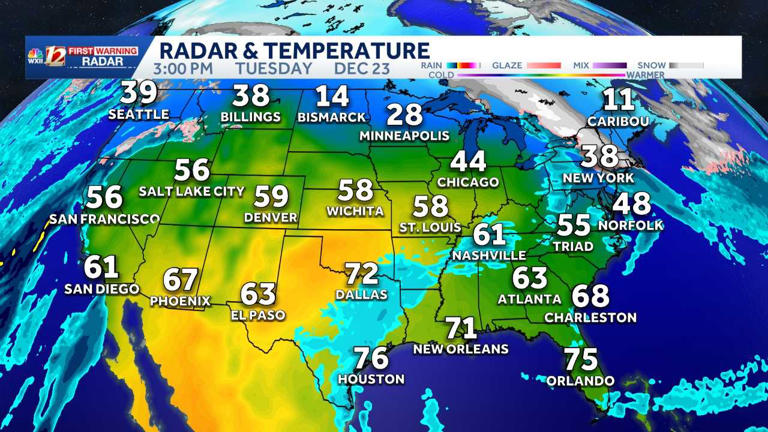 Post-holiday travel is in full swing | How will weather impact your travel?