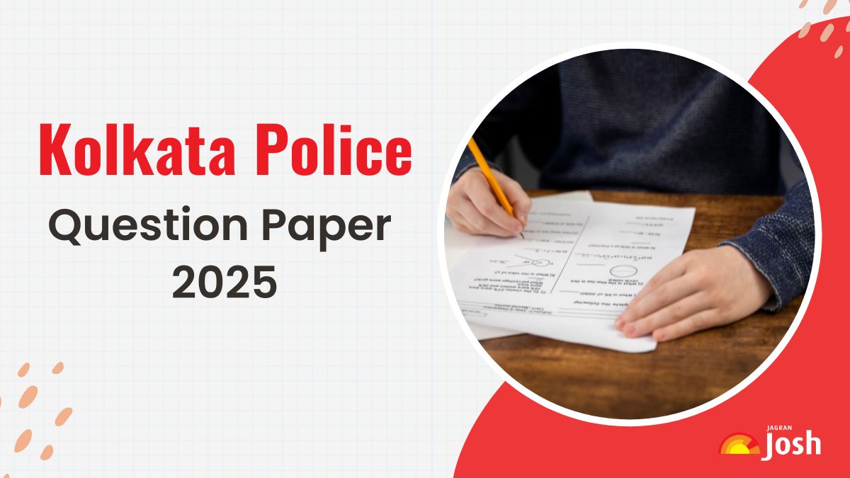 Kolkata Police constable question paper 2025 out: Direct link to ...