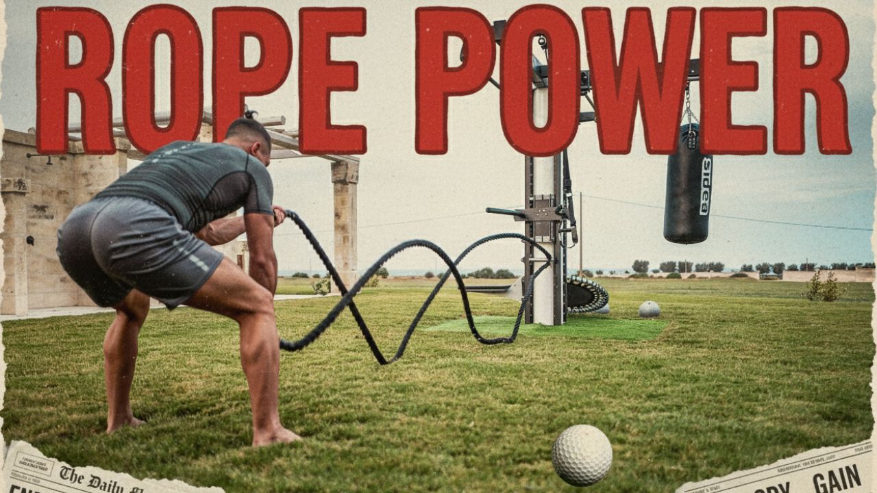 5 best battle rope exercises for more strength and power