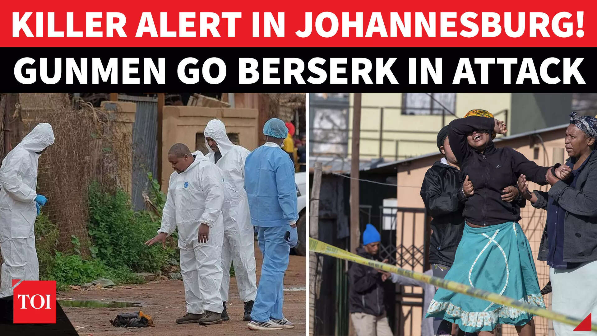 South Africa gun attack: Shooters randomly kill 10 inside Johannesburg ...