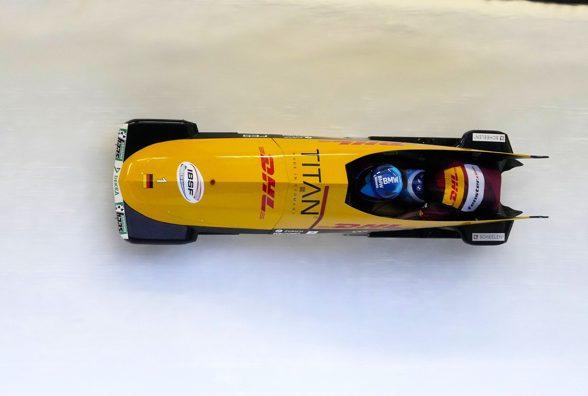 Kampfansage von Lochner an Friedrich im Zweierbob