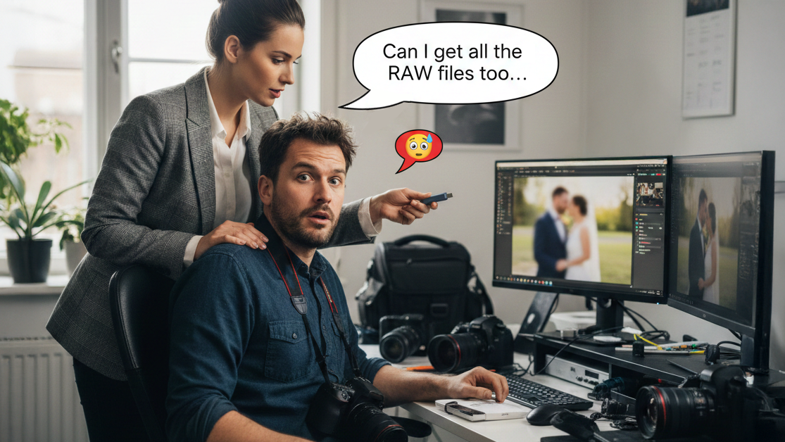 A client recently asked me for the RAW files – here’s why I declined