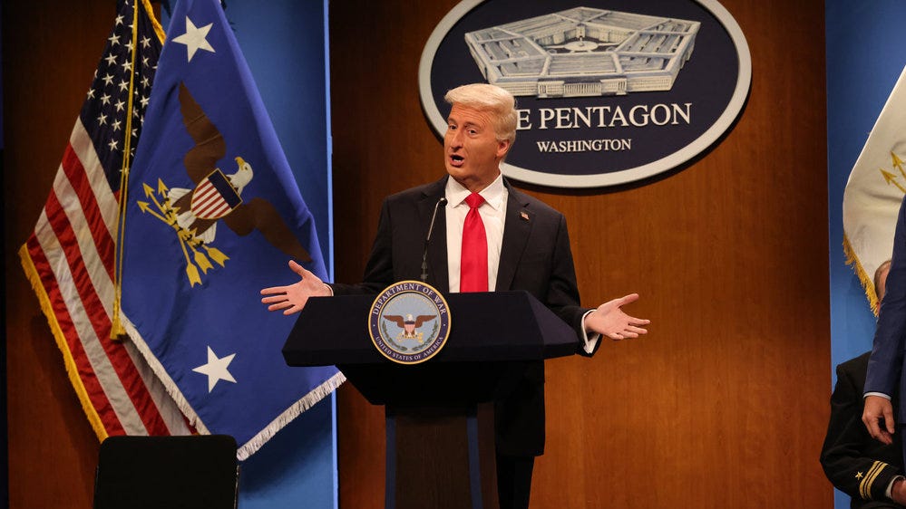Saturday Night Live mocks Trump over Epstein files, Patriot Games in ...