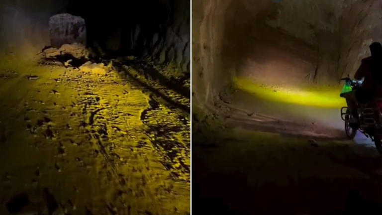 Secret Iranian underground base supposedly revealed in new footage from ...