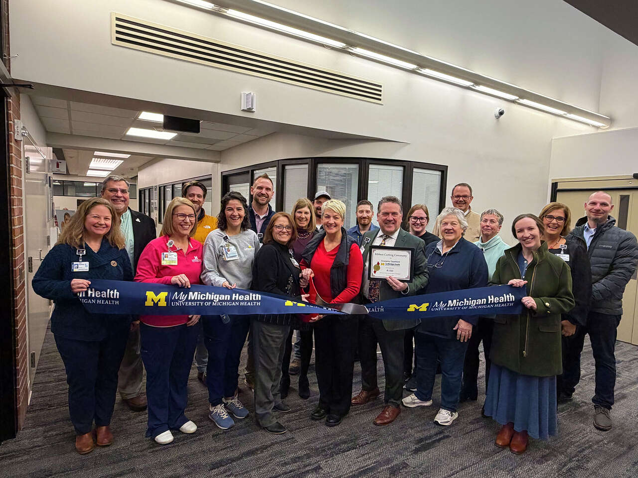Emergency department expansion celebrated at MyMichigan Midland