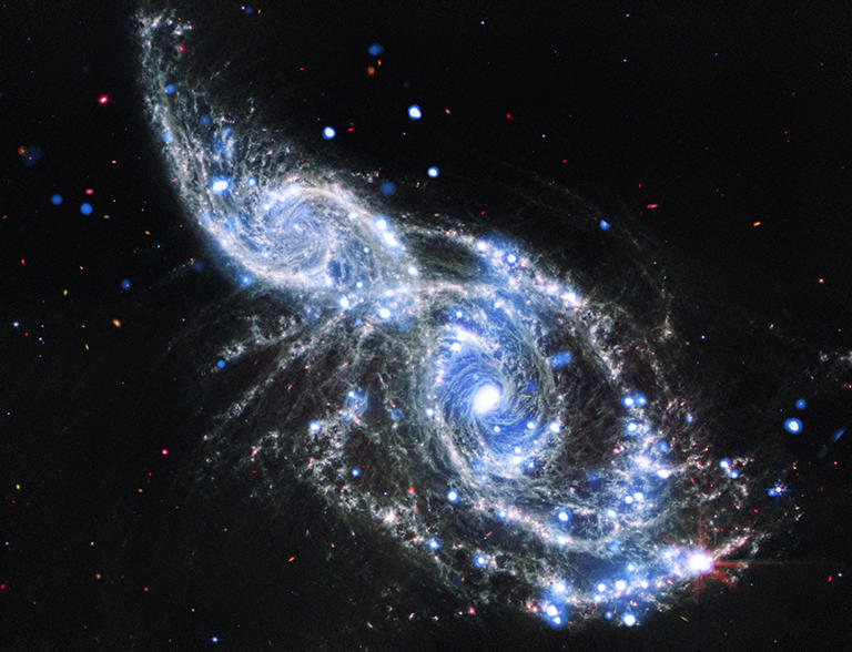 Glittering new James Webb telescope image shows an 'intricate web of ...