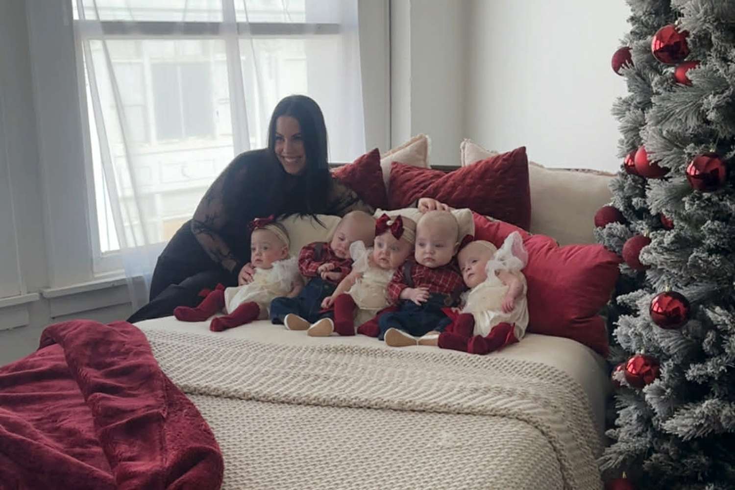 Quintuplets to celebrate first Christmas at home after long NICU stay ...