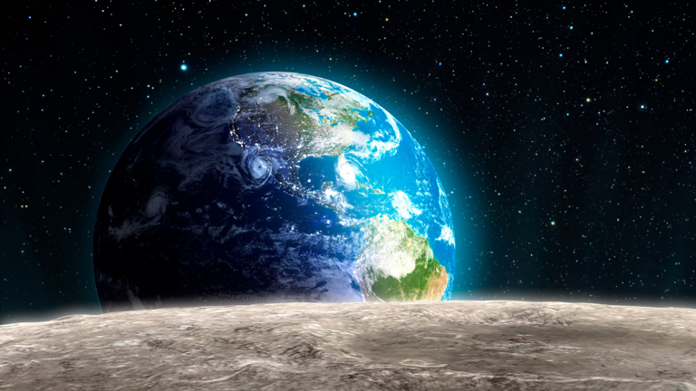 What! Earth sprinkles water and minerals on the Moon through 'magnetic ...