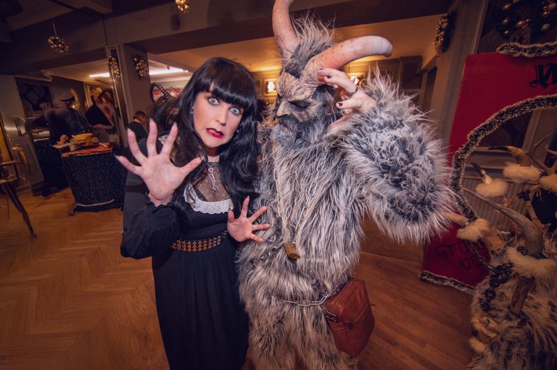 I met Krampus at iconic seaside town - and was surprised by kids' reactions
