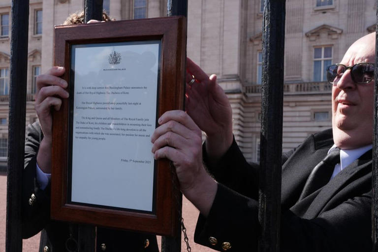 King to save 'highly vulnerable' palace gates as planning documents emerge