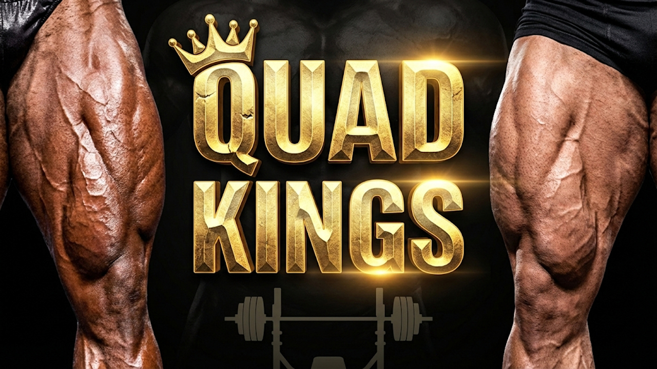 5 bodybuilders with the biggest quads