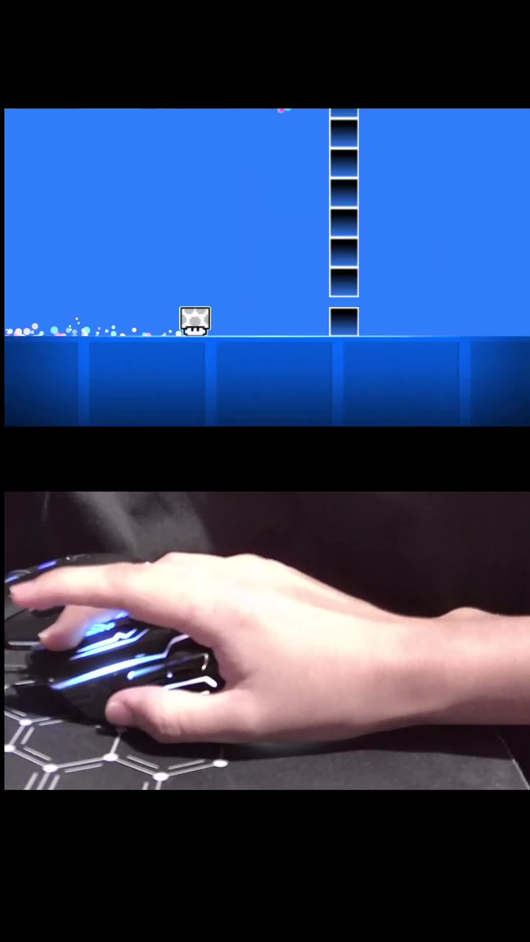 Geometry Dash impossible jump! / Deluxe12