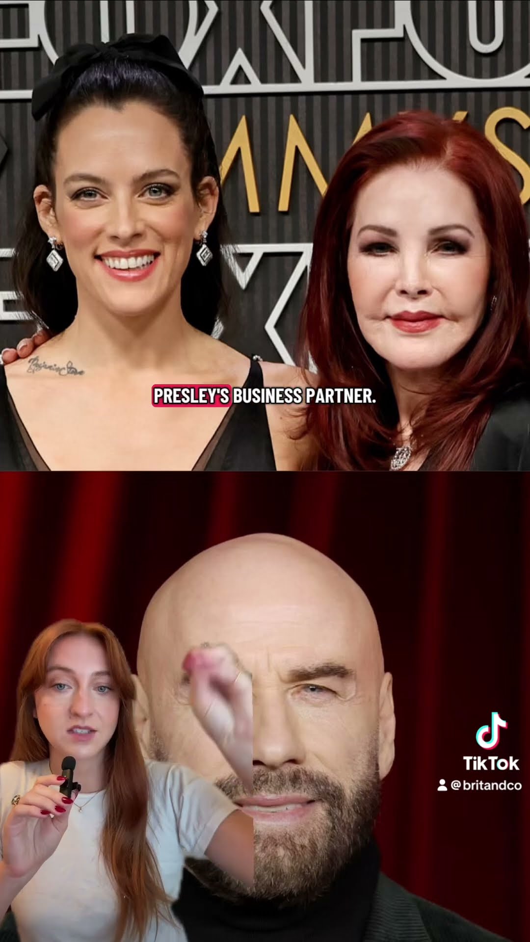 Riley Keough and John Travolta’s Son