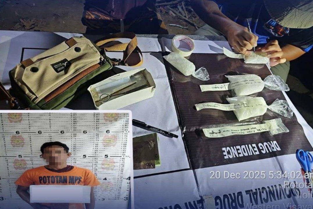 High-profile drug suspect arrested in Iloilo; P6.12M alleged shabu ...