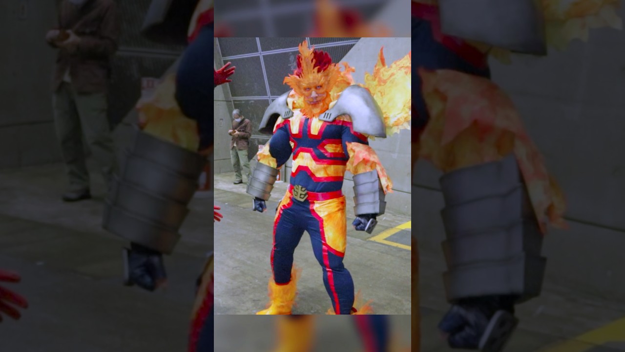 Real life Endeavor #myheroacademia #bokunoheroacademia #cosplay