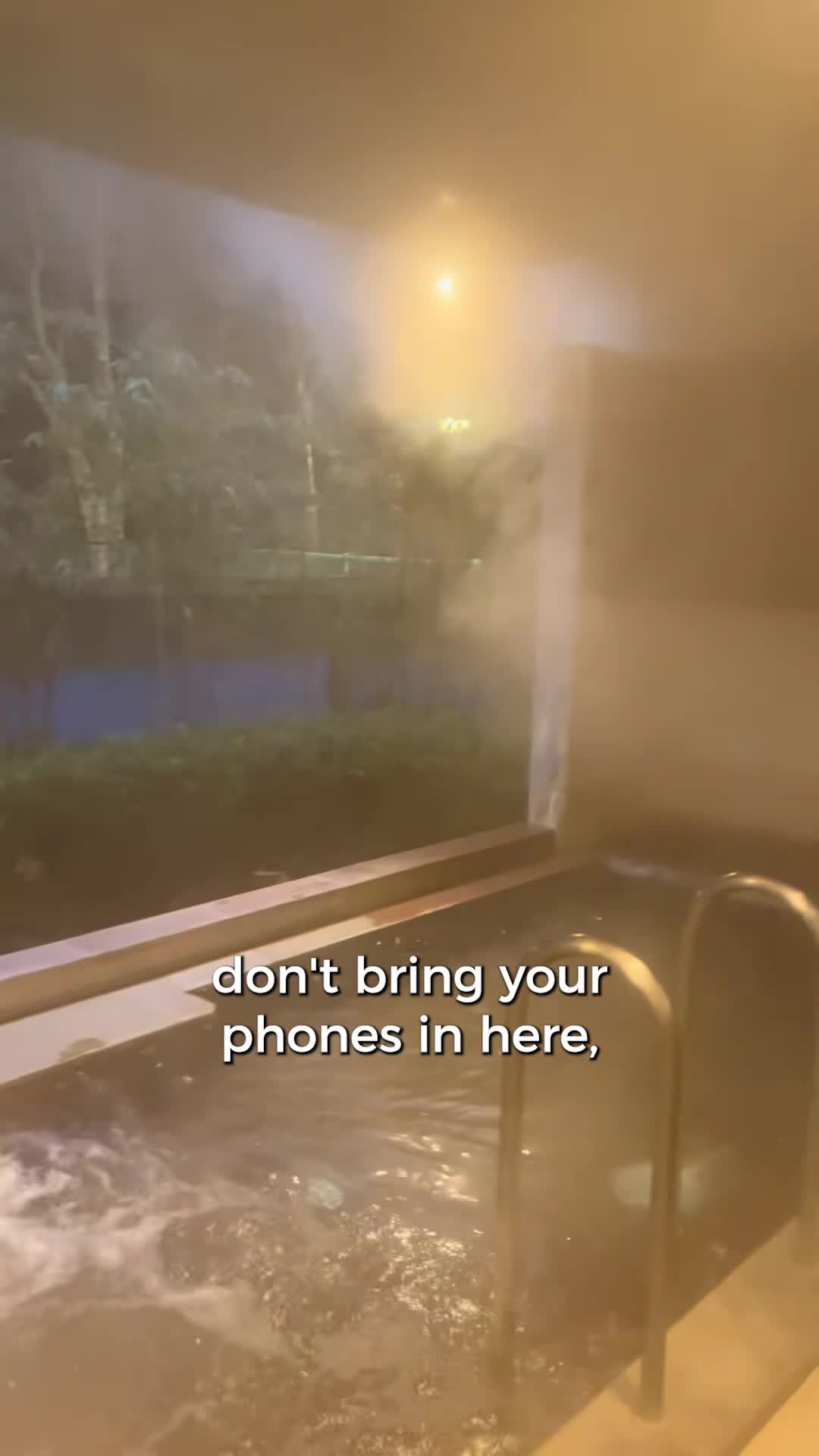 Trying a traditional Japanese bath for the first time