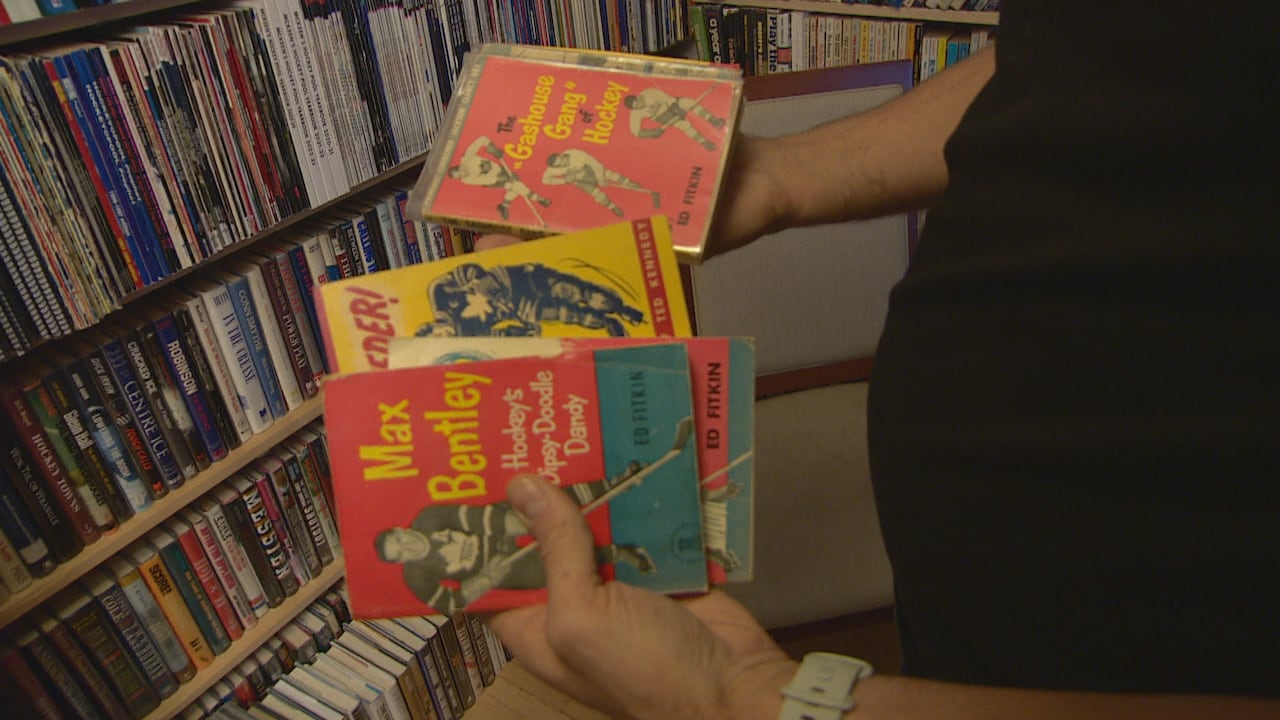How an online draft led to a Regina man owning a massive hockey book ...