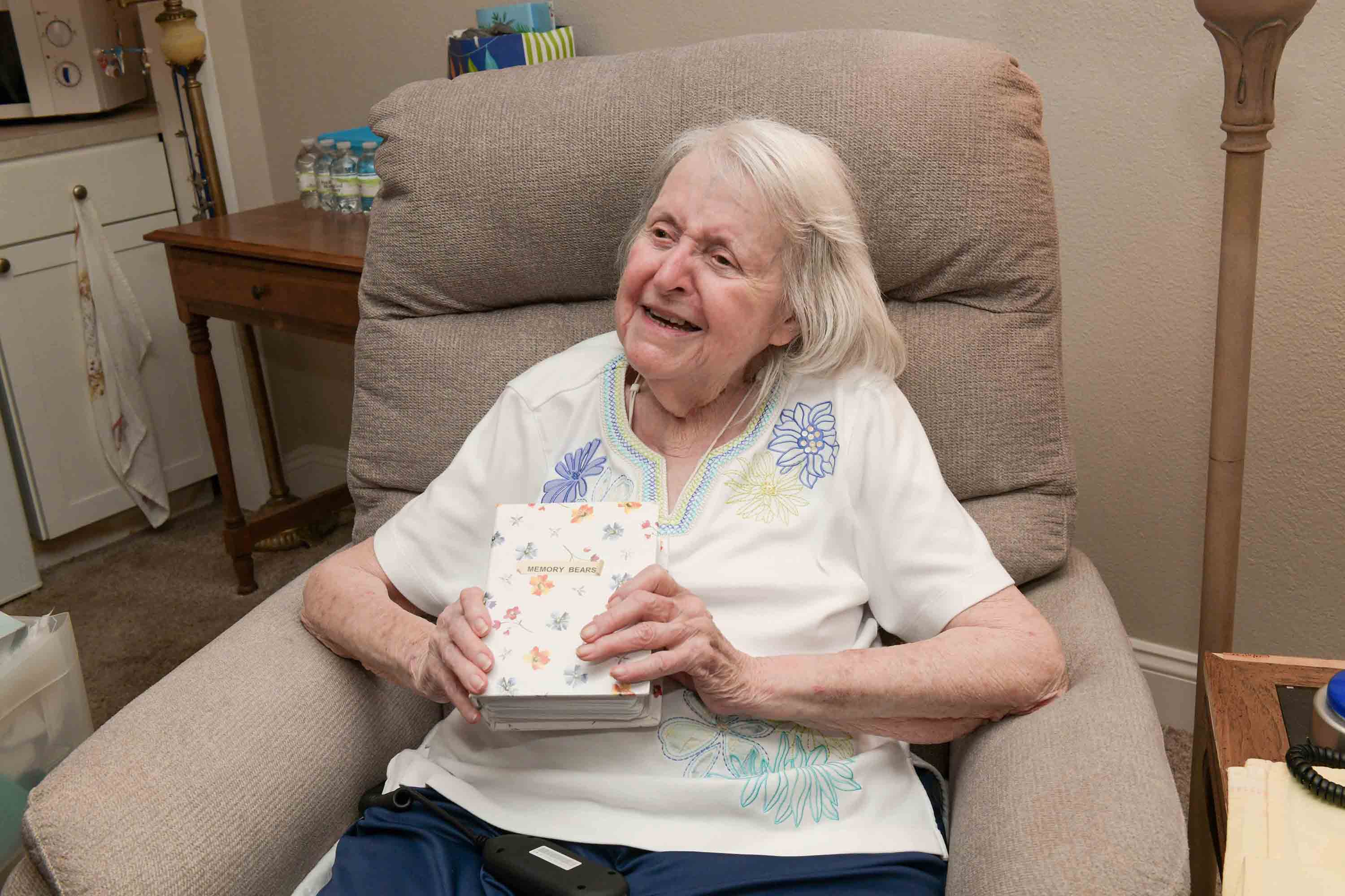 Memory bears sewn with love comfort Treasure Coast Hospice families