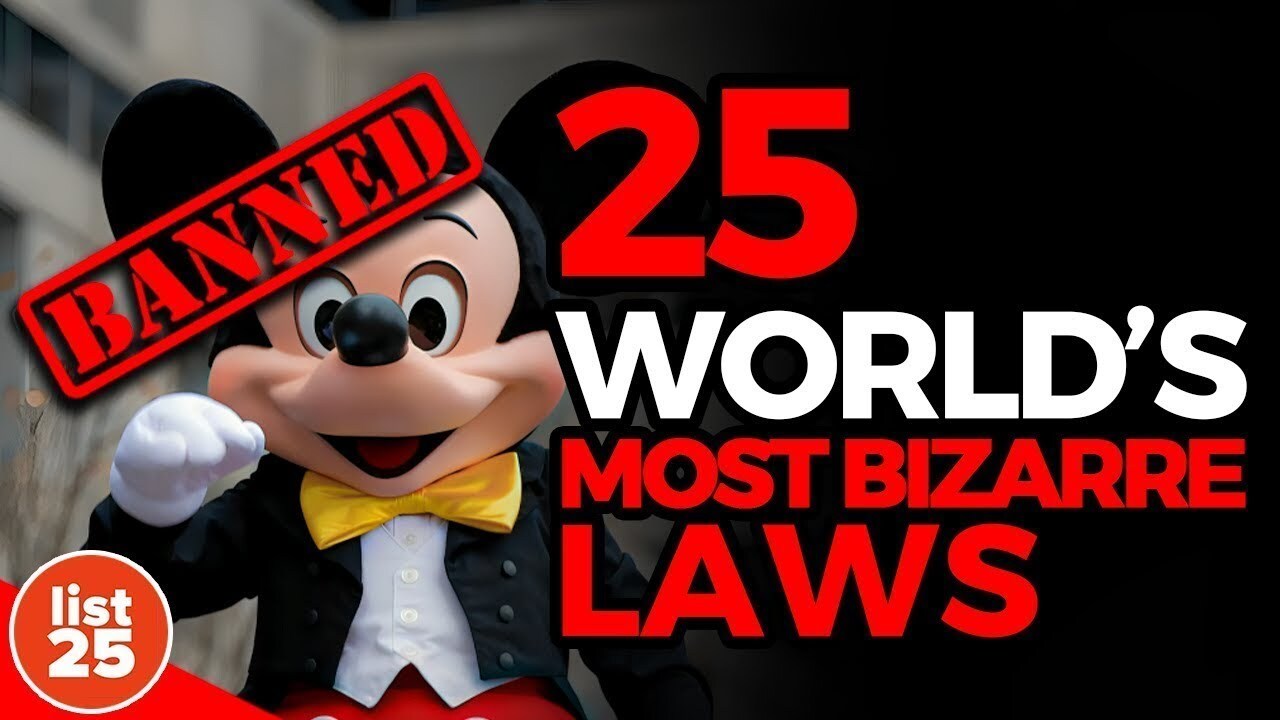 25 bizarre laws from around the world