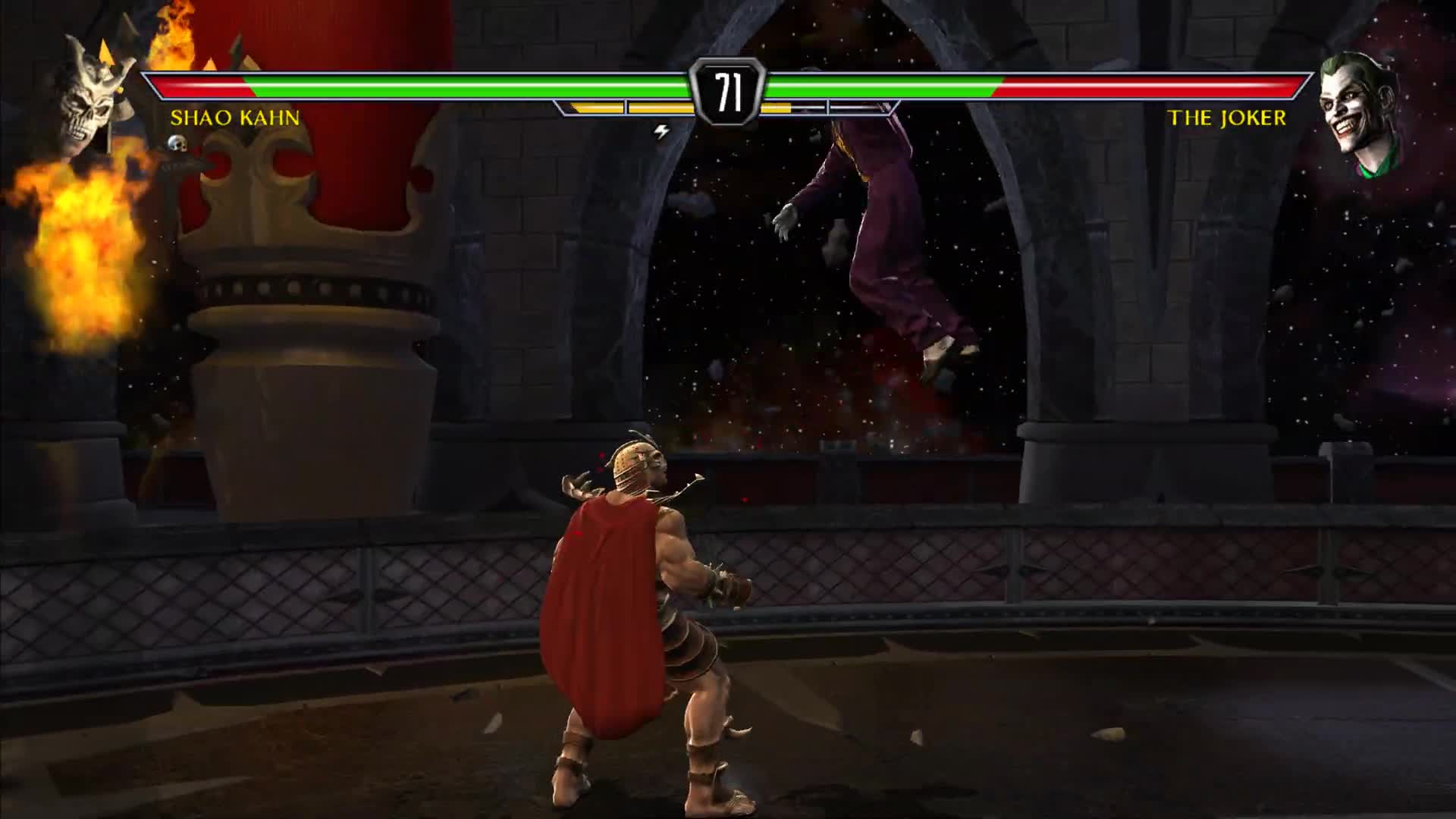 MK vs DC battles - Shao Kahn vs The Joker